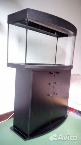 Аквариум 140 л и тумба