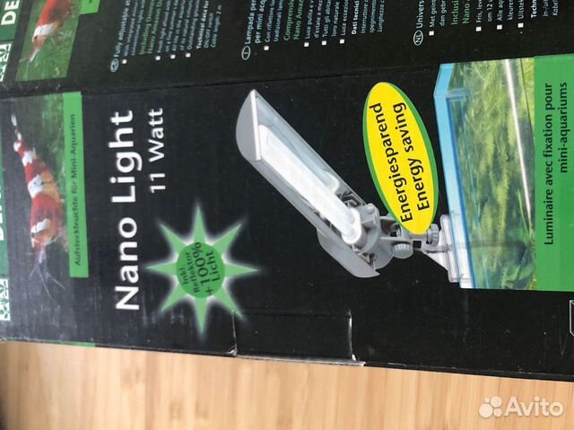 Dennerle nano light 11 watt новый светильник для а