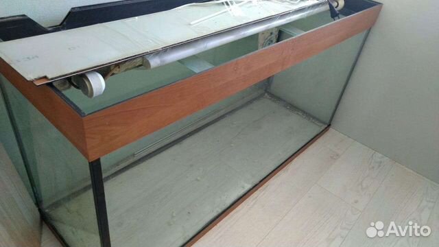 Аквариум террариум 288 л. Трещина