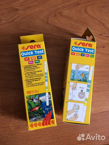 Sera quik test 5 in 1 аквариумный тест