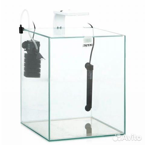 Аквариум Aquael Shrimp Set с рыбками
