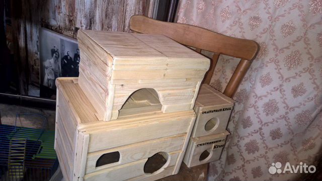 Домики для грызунов, крыс, мышей, кроликов, хомяко