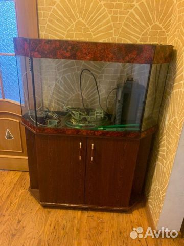Аквариум 150 литров тумба